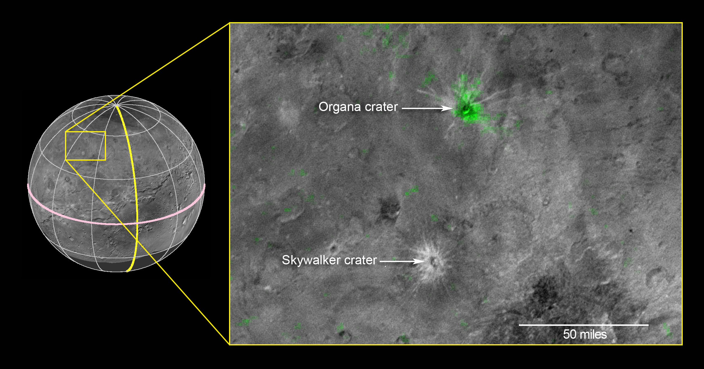 Astronomers Reveal High Concentrations of Ammonia on Charon